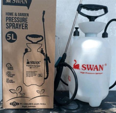 Swan Sprayer Pompa Semprot Tanaman Dan Hama Manual 5 Liter Lazada