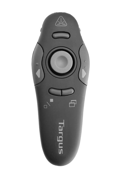 P17 Wireless Presenter With Cursor Control Black Rubberized