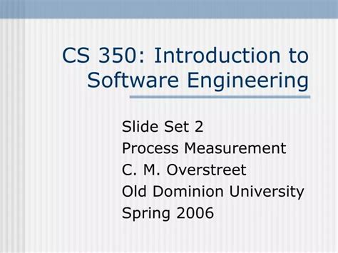 Ppt Cs Introduction To Software Engineering Powerpoint Presentation Id