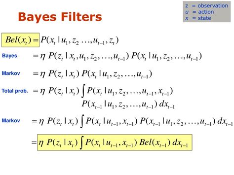 ppt recursive bayes filtering advanced ai powerpoint presentation