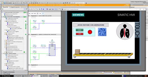 Tutorial Esercizio Hmi1 Animazioni Base Con Wincc Su Hmi Comfort E Tiaportal Su Plc S7 1200