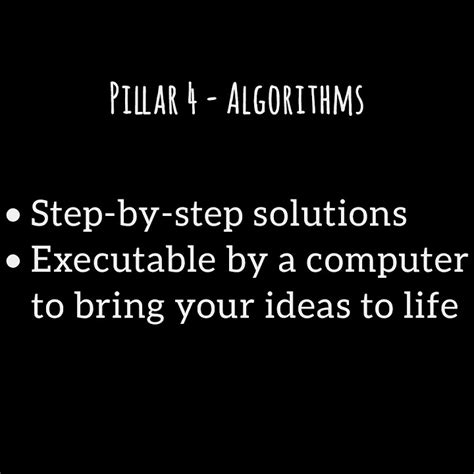 4 Pillars Of Computational Thinking Computationalthinking Cybersage Shorts Viralshort