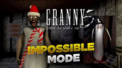 Bu Granny ÇildirmiŞ Olmali 😢 Granny 5 Impossible Mod Youtube