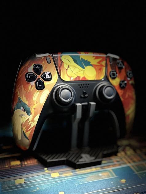 Cyndaquil evolution controller. : r/customcontrollers