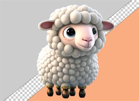 Animais Bonitos Em 3d Png Psd Premium