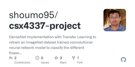 GitHub Shoumo95 Csx4337 Project DenseNet Implementation With