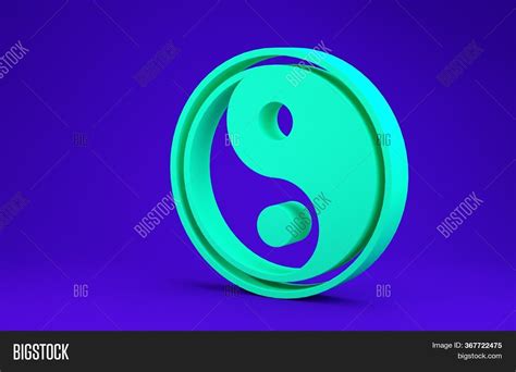 Green Yin Yang Symbol Image And Photo Free Trial Bigstock