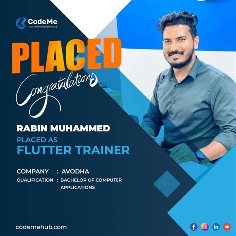 Codeme Hub International Pvt Ltd On Linkedin Placed Job Placement
