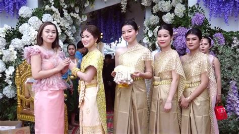 សិរីសួស្តីពិធីមង្គលការ កូនប្រុស ឃីម ចាន់ទ្រី ជាគូ កូនស្រី ទៀង ស្រីពេជ Part3 Youtube