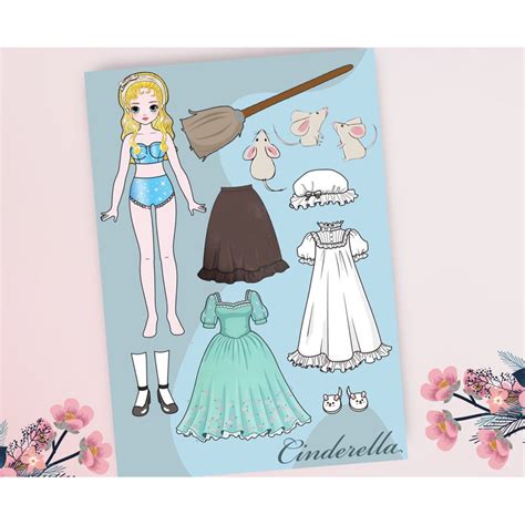 Jual Bongkar Pasang Kertas Boneka Mainan Paperdoll Shopee Indonesia