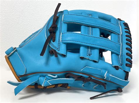 型付け【rally Cap（ラリーキャップ）】硬式用グラブ 内野手用 Rck001 （アズールブルー） 日本製 Rally Capラリー