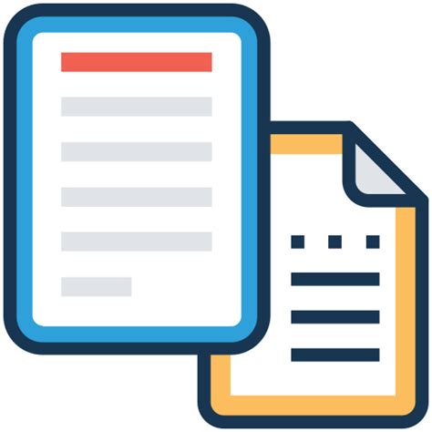 Documents Generic Outline Color Icon Freepik