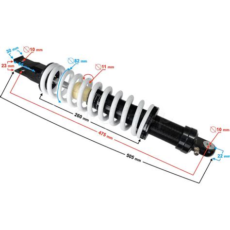 Amortiguador Trasero Monoshock CRX MIKILON CVMOTOS