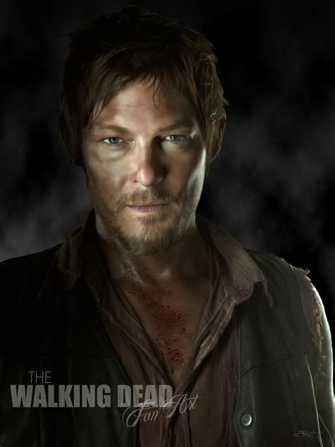 Daryl The Walking Dead Fan Art By Taylorbuck On Deviantart