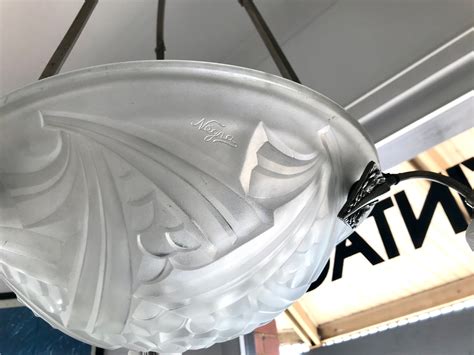 A French Art Deco Three Branch Ceiling Light Artedeco Online Antiques
