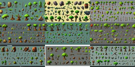 Sprite Sheets Grass