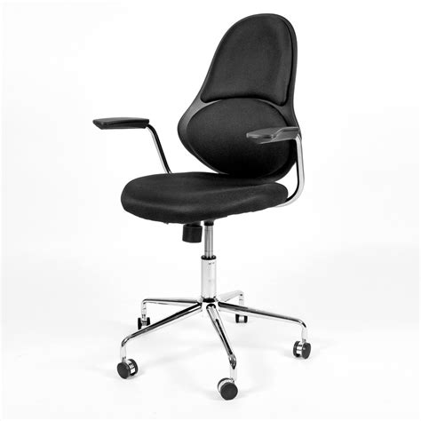 Chaise de bureau pivotante Zunica dossier inclinable et réglable