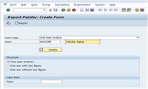 Vendor Aging Analysis Through SAP Report Painter SAP Community