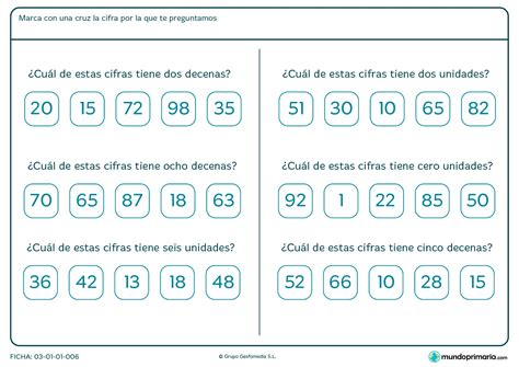 Decenas y Unidades La Aventura Matemática para Primer Grado saludos