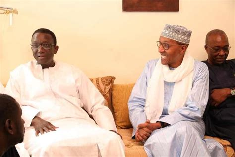 Condoléances Le Premier Ministre Amadou Ba chez lancien Premier