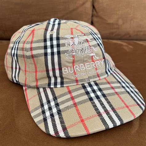 Supreme バーバリー キャップ