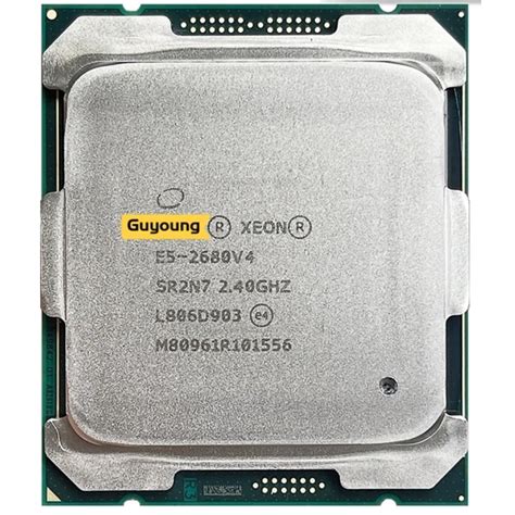 Bảng Mạch YZX Xeon E5 2680 v4 E5 2680 v4 E5 2680v4 2 4Ghz 35M 120W 14nm LGA 2011 3 Chất Lượng