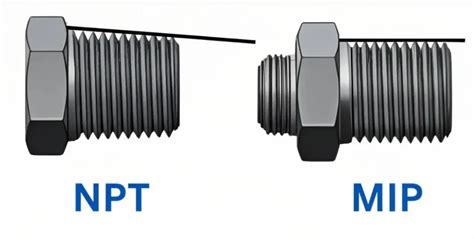 MIP VS NPT Fittings Difference