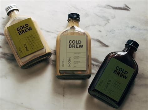 Cold Brew Coffee Packaging Design