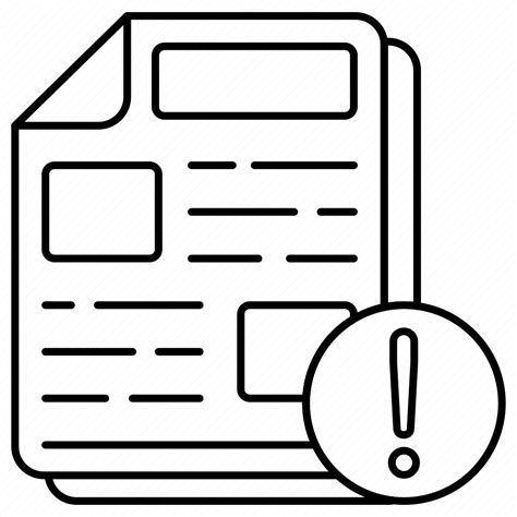 Folder Error Folder Alert Folder Warning Folder Caution Document
