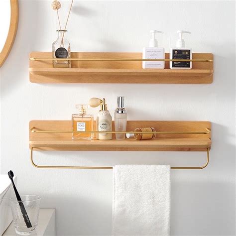 [pre Order] [ไม่เจาะผนัง] ชั้นวางห้องน้ำ ชั้นวางติดผนัง ชั้นวางของใช้ ชั้นวางของ ชั้นวาง Line