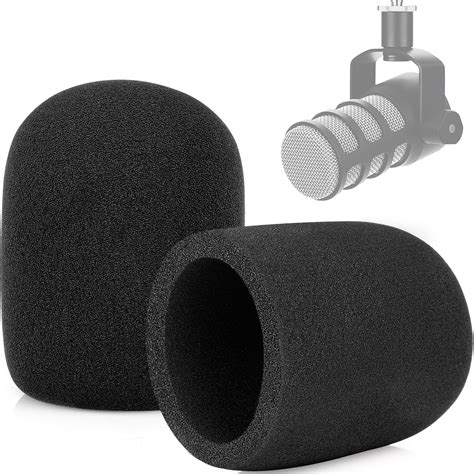 Podmic Pop Filter Foam Cover Mic Windscreen Wind Cover
