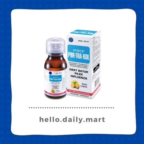 Jual Pimtrakol 125mg 5ml Syr 60ml Shopee Indonesia