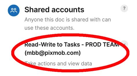 Setting A Shared Cross Doc Account Within A Template Coda Maker Community
