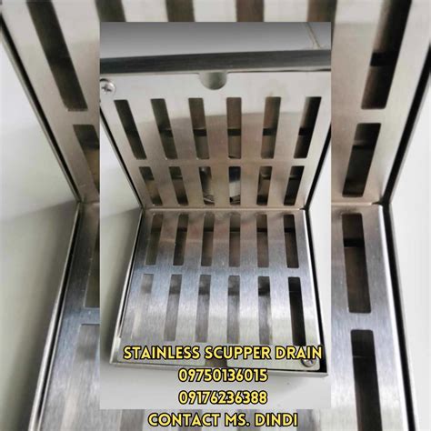 Stainless Scupper Drain Commercial And Industrial Industrial Equipment On Carousell