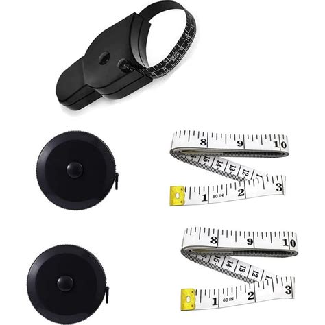 Tape Measure 60 Inch150cm 5pac Kbody Soft Retractable Measuring Tape
