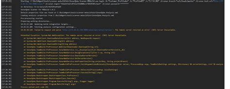 Process Exited With Code The Remote Server Returned An Error Server Unavailable