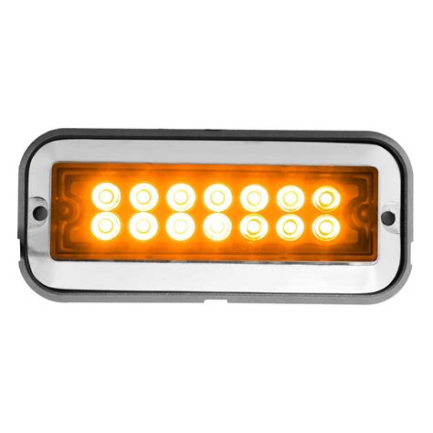 Medium Rectangular 14 Led Strobe Light Grand General Auto Parts