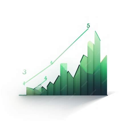 Premium Photo Statistics Graph With Upwards Trajectory