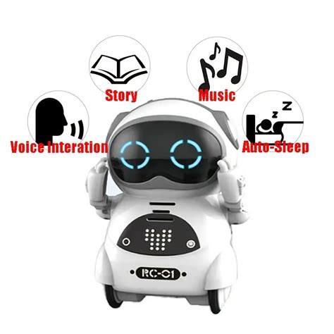 Pocket Rc Robot Talking Interactive Dialogue Voice Recognition Record Singing Dancing Telling