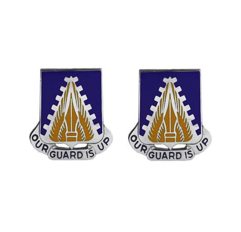 150th Aviation Regiment Unit Crest Pins Our Guard Is Up Set Of 2
