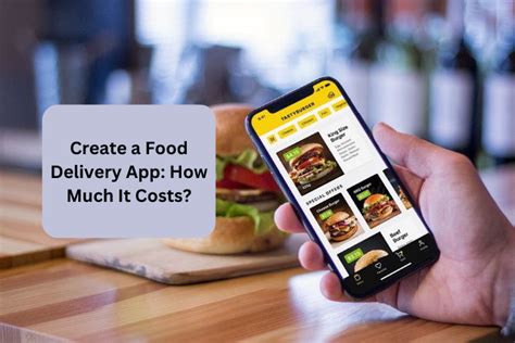 Create A Food Delivery App In 2024 How Much It Costs
