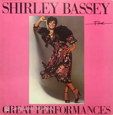 Shirley Bassey Great Performances Lp Plak
