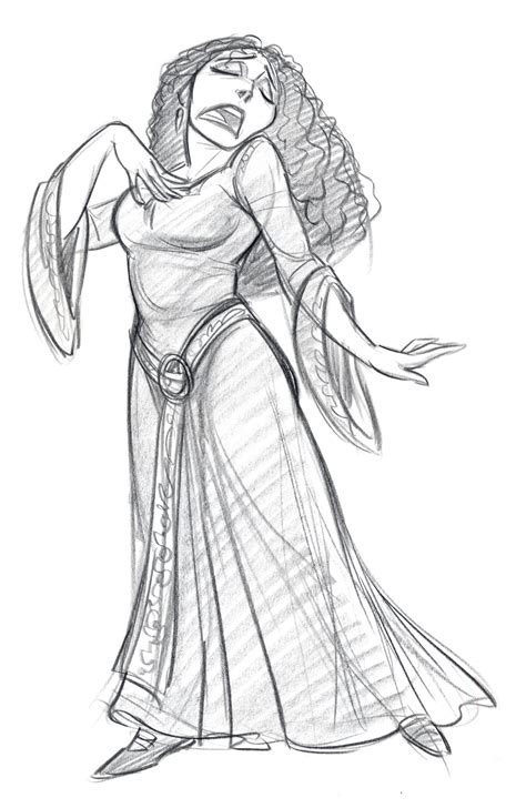CosmoAnimato Mother Gothel In Tangled