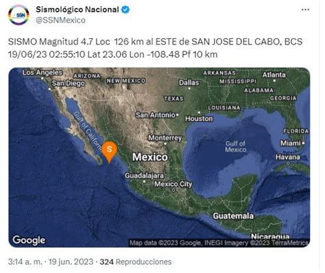 Temblor Hoy 19 De Junio En México Se Registró Microsismo En Álvaro