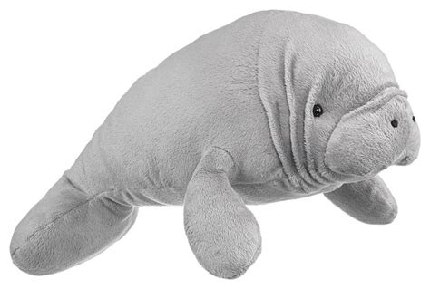 Wildlife Artists Conservation Critters Plush Stuffed Manatee Toy