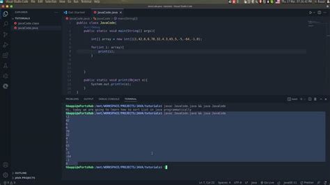 How To Sort Int Array In Java Youtube