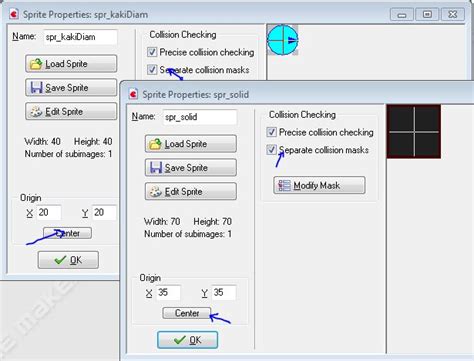 Tutorial Cara Membuat Pergerakan Game Collision Smooth Di Game Maker