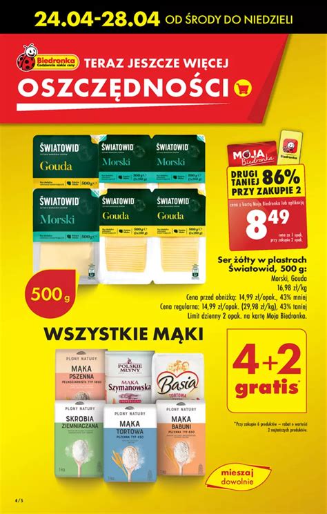 Gazetka promocyjna Biedronka Od środy ważna 24 04 do 27 04 2024 6