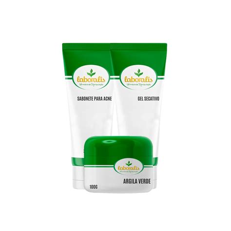Kit Tratamento De Acne Laboralis