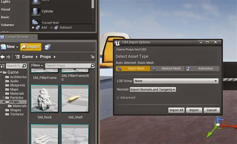 I Love Unreal Engine 4 キュート In アメリカ Blenderからue4にエクスポート